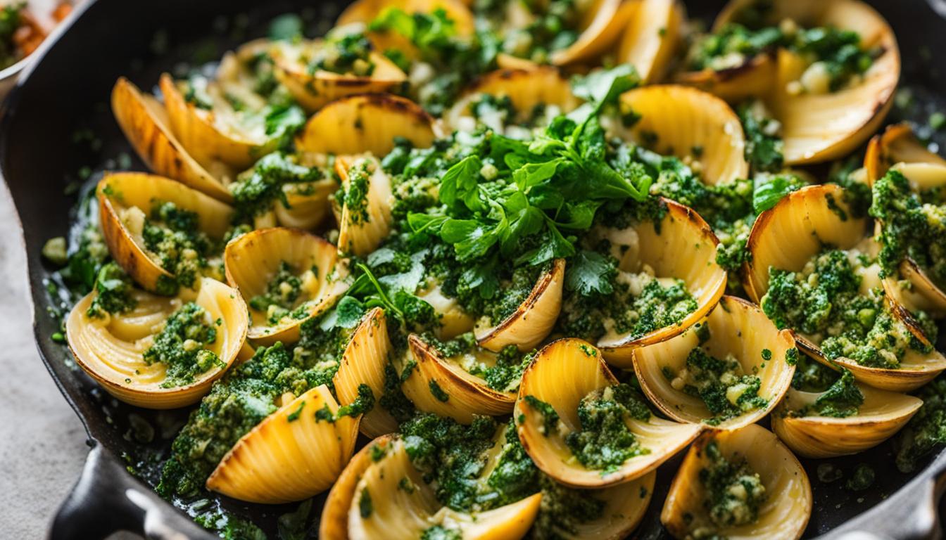 Savory Baked Shells with Gremolata Recipe