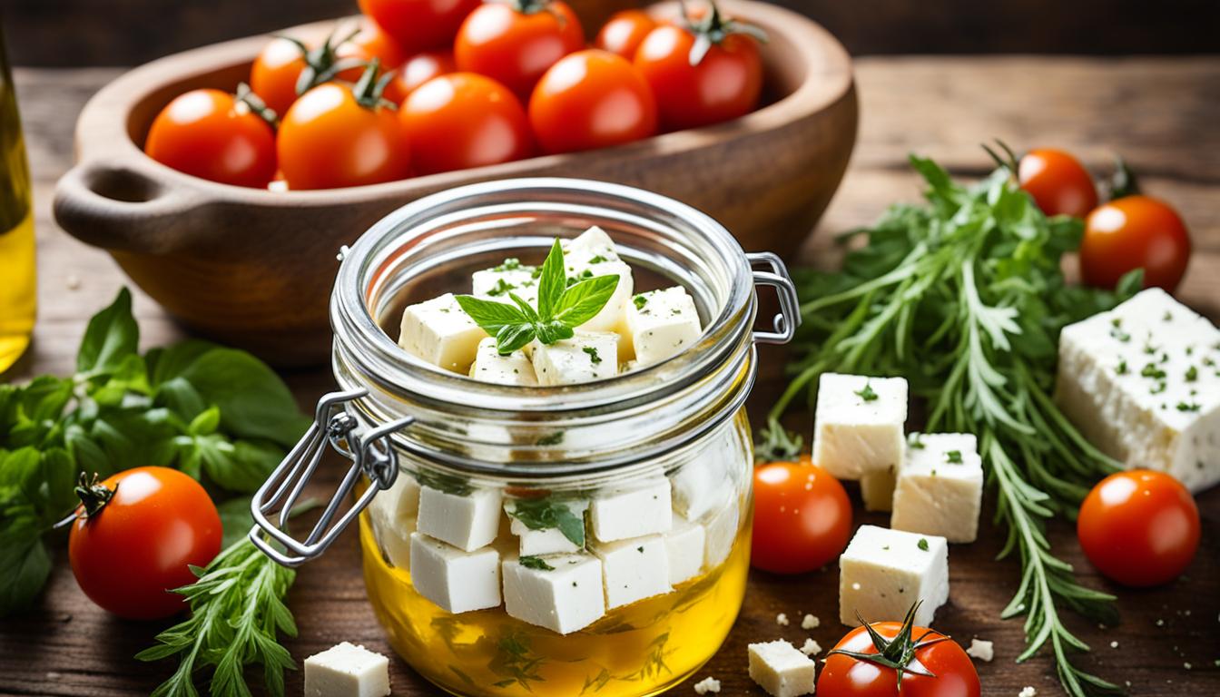 Barambah Organics Marinated Feta: Gourmet Delight