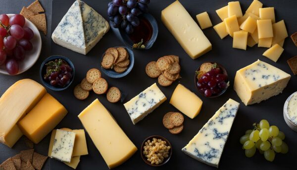 Discover Gourmet Delight with Blue Clouds Cheese