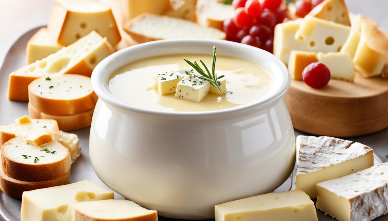 Truffle-Infused Brie Fondue with Champagne Recipe