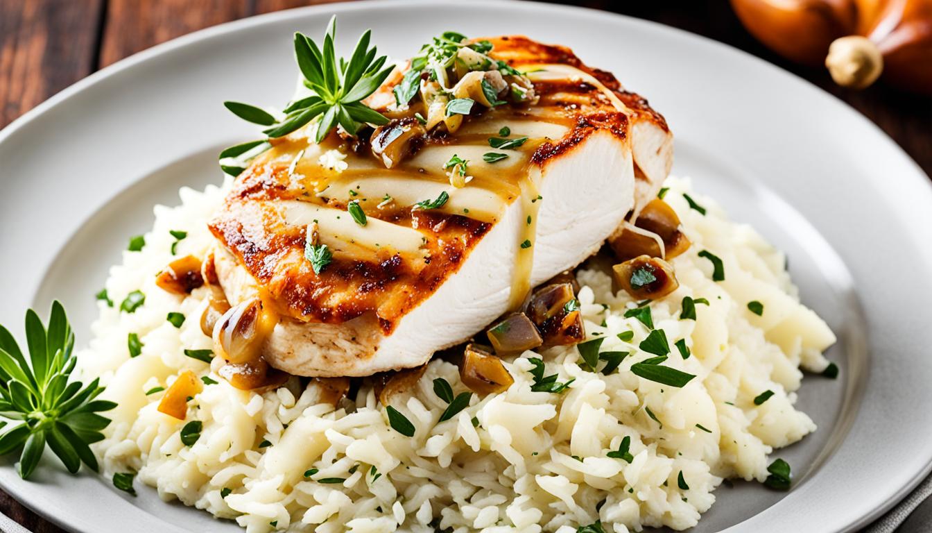 Savory Camembert & Onion Stuffed Chicken Recipe