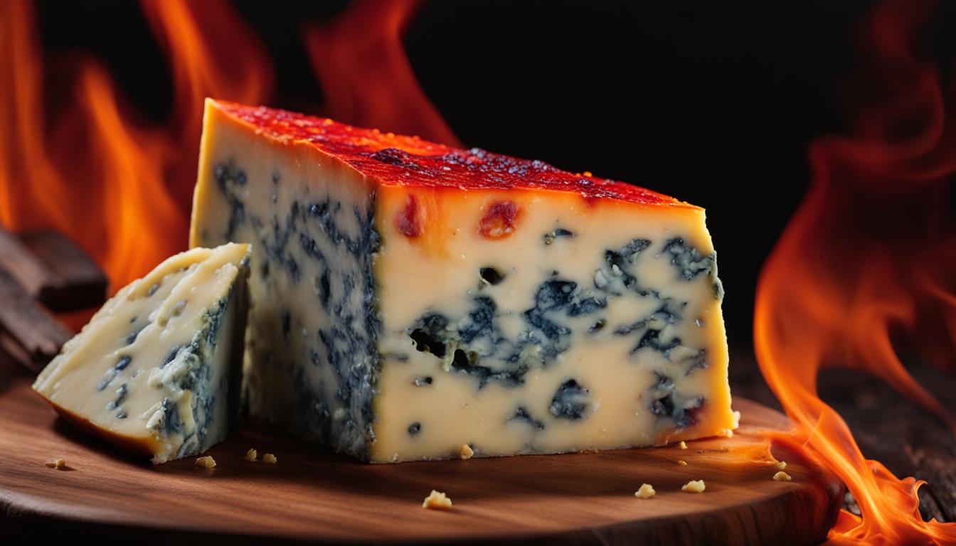 Savor the Bold Taste of Glacier Wildfire Blue Cheese
