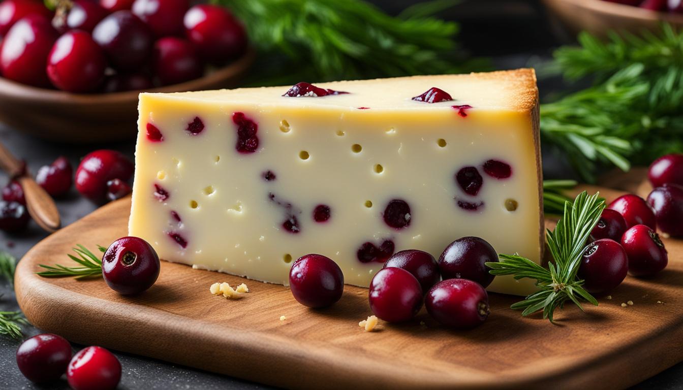 Indulge in Wensleydale with Cranberries Cheese