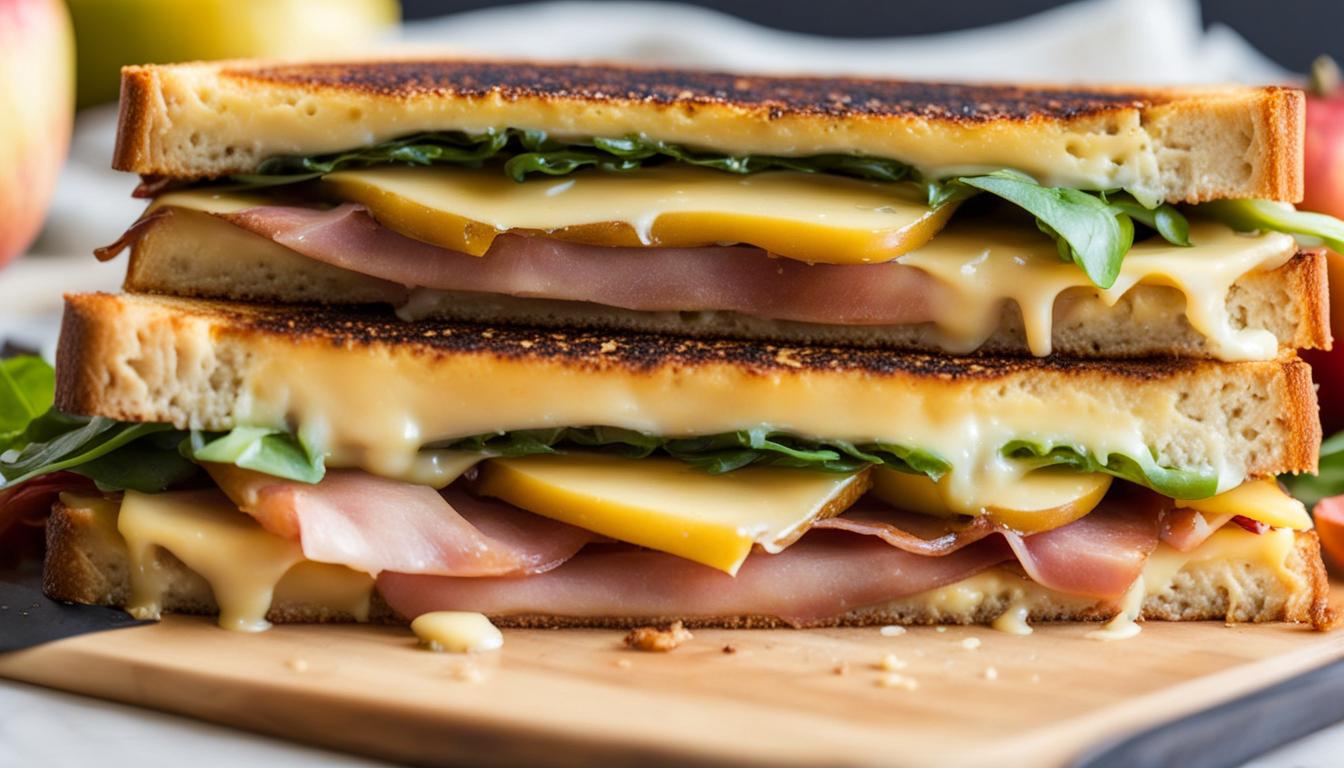 Perfect Gouda Apple & Prosciutto Grilled Cheese