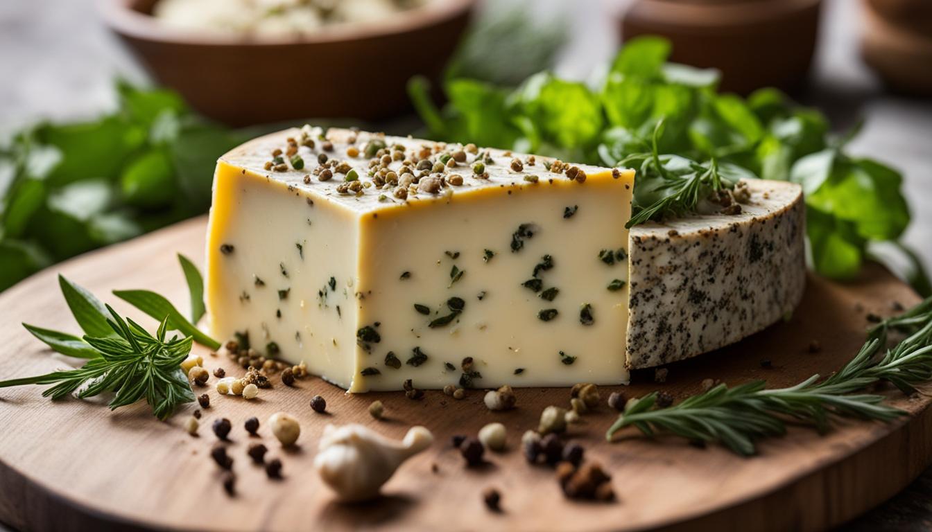 Green Dirt Farm Garlic & Peppercorn Cheese Delight - The Cheese Cellar