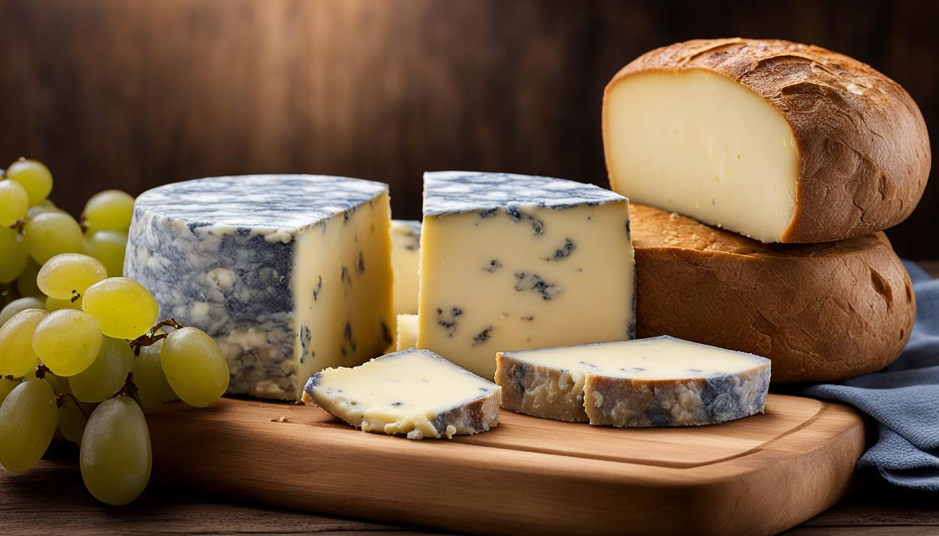 Discover Gourmet Delight with Blue Clouds Cheese