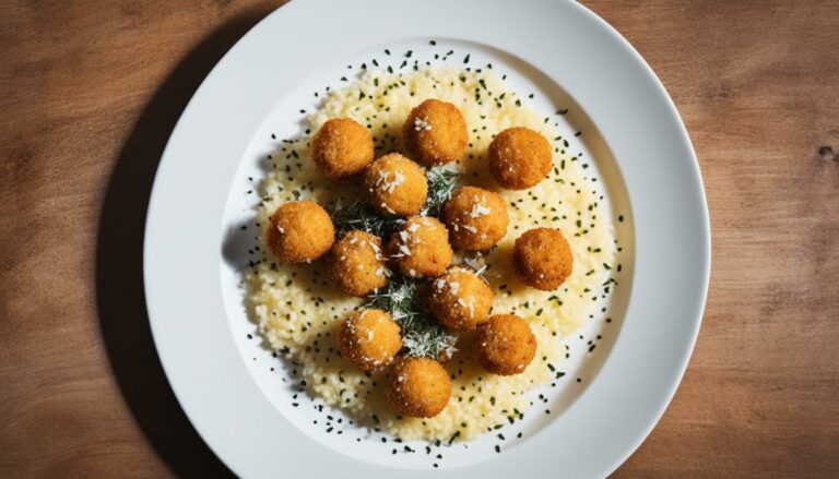 Decadent Parmesan & Black Truffle Risotto Balls Recipe