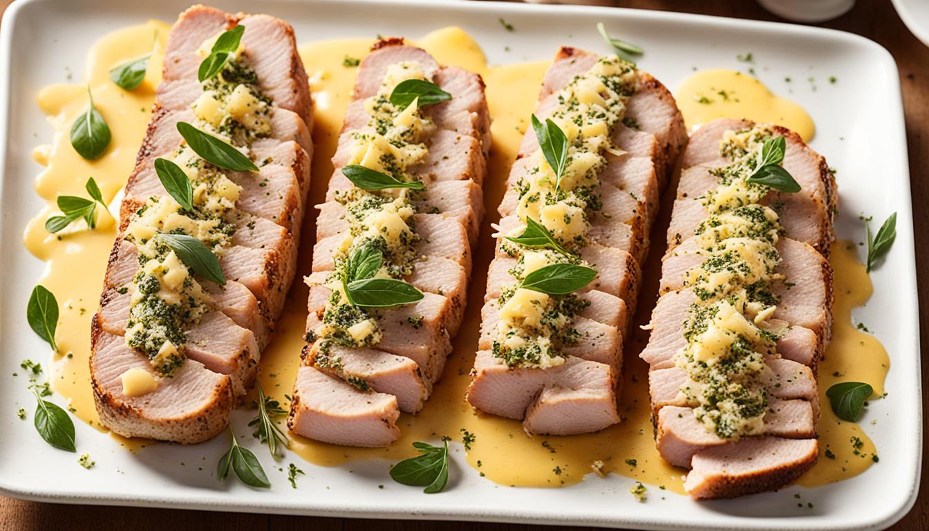 Asiago & Herb-Crusted Pork Tenderloin Delight