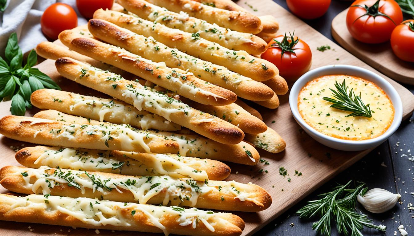 Asiago & Roasted Garlic Breadsticks Recipe – Bake Now