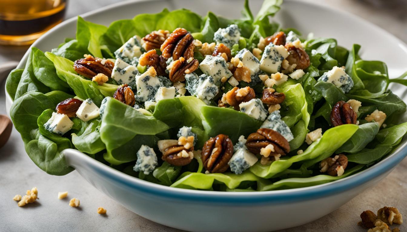 Blue Cheese & Walnut Salad with Balsamic Recipe