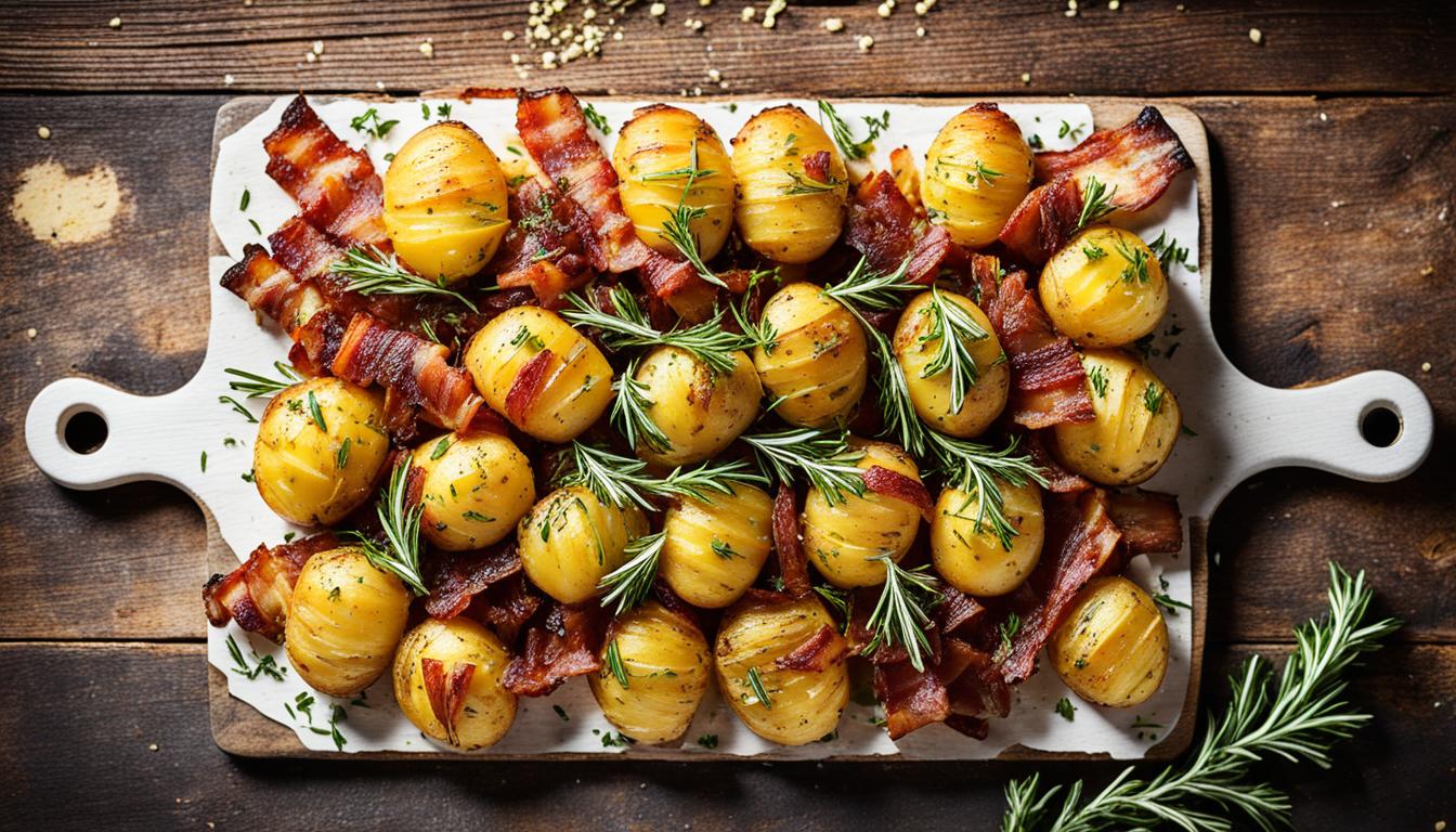 Ultimate Cheesy Bacon-Wrapped Potatoes Recipe