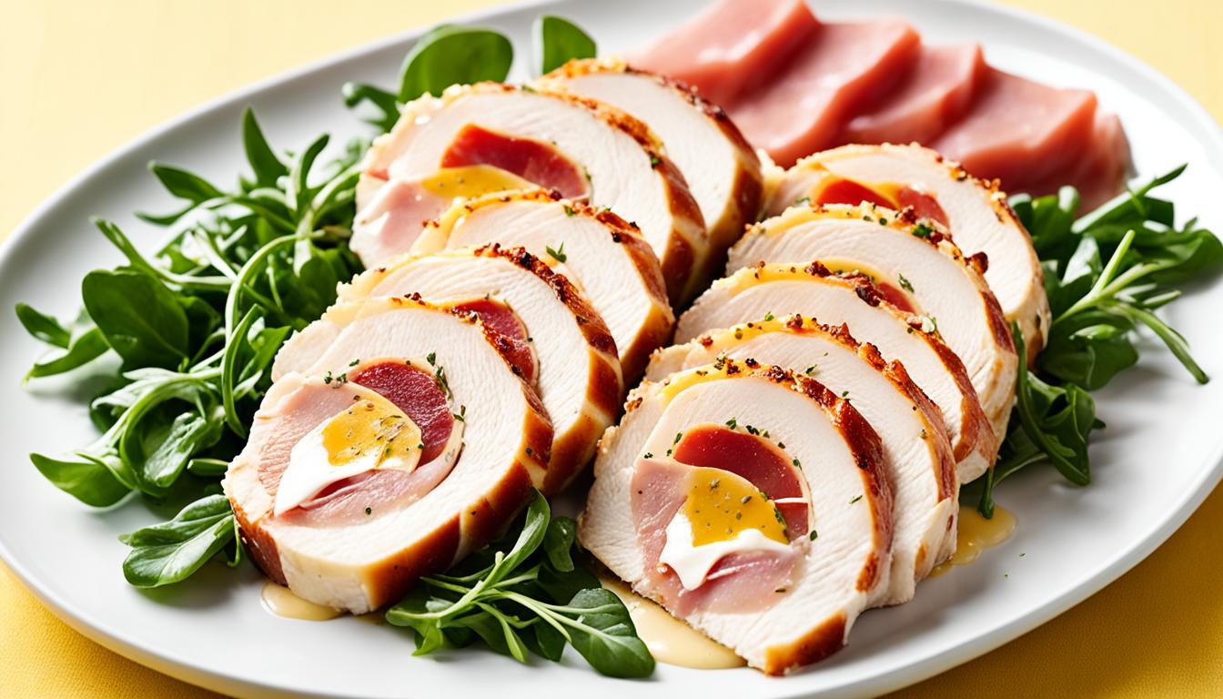 Fontina & Prosciutto Chicken Roll-Ups Recipe