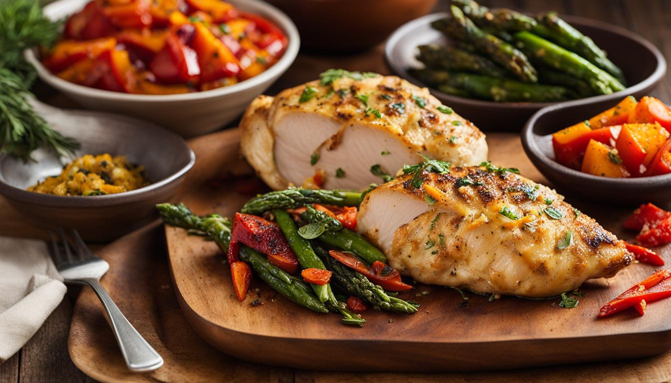 Savory Camembert & Spinach Stuffed Chicken Recipe