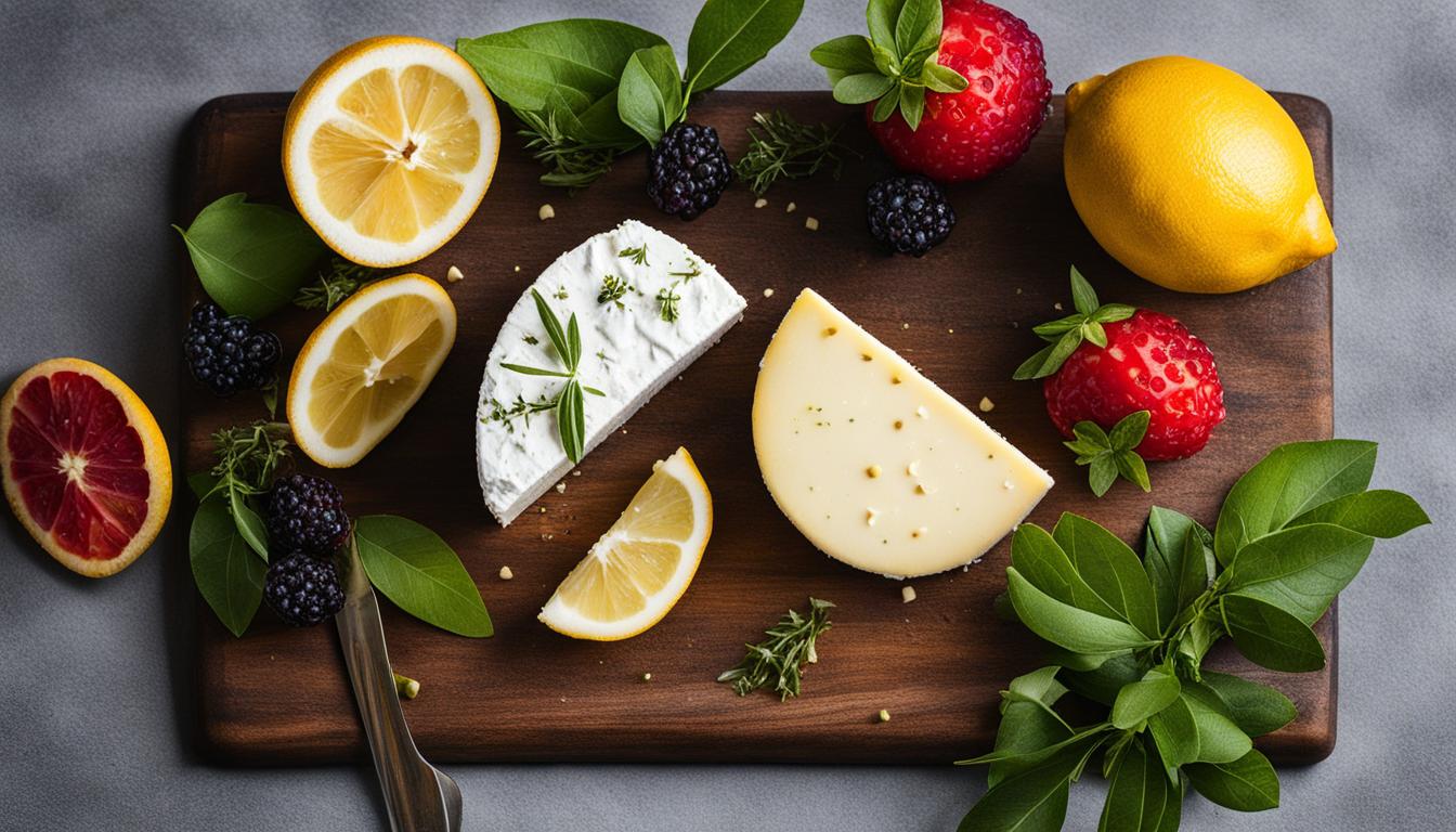 Savor the Zest: Lemon Myrtle Chevre Cheese Delight