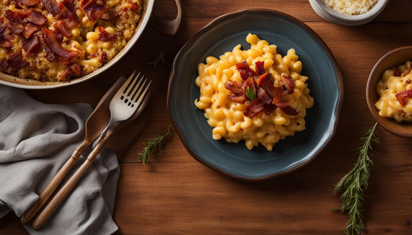 Ultimate Cheddar Bacon Macaroni & Cheese Recipe
