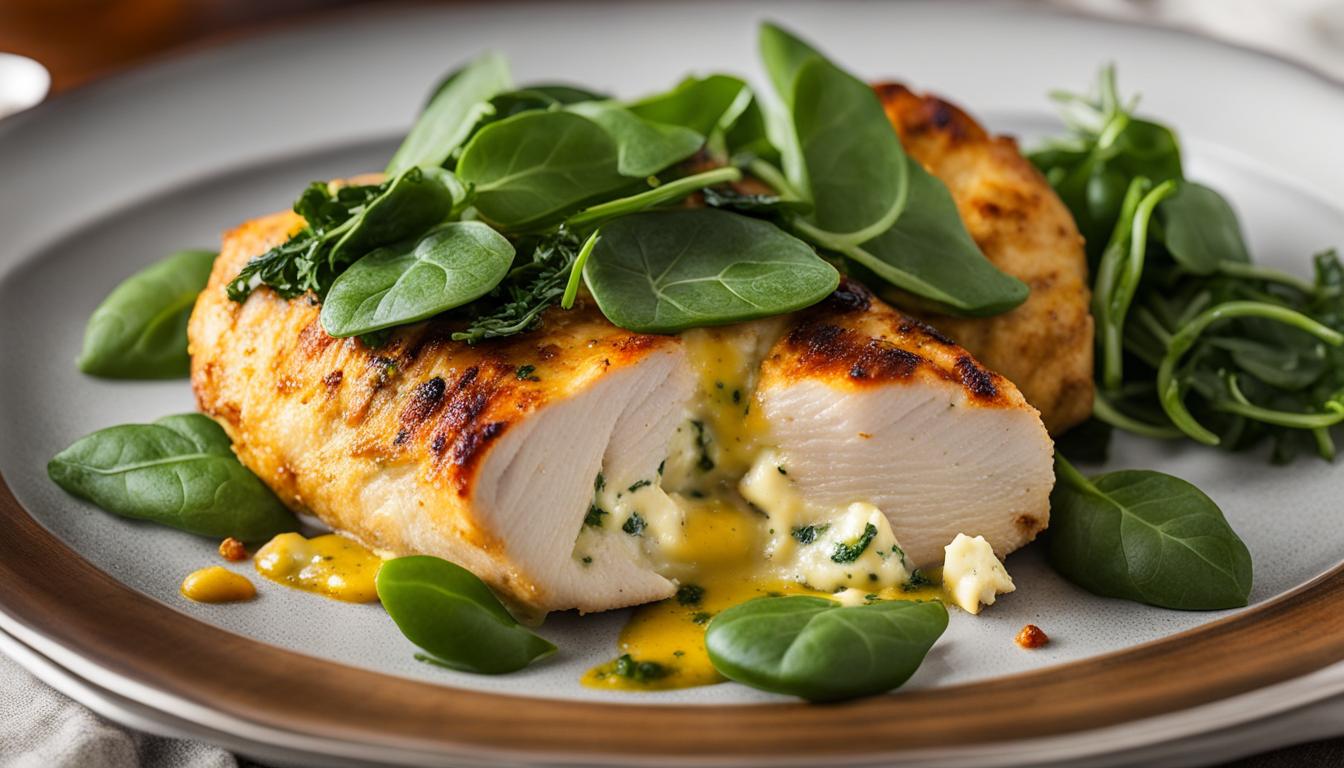 Ricotta and Spinach Stuffed Chicken Breasts Recipe