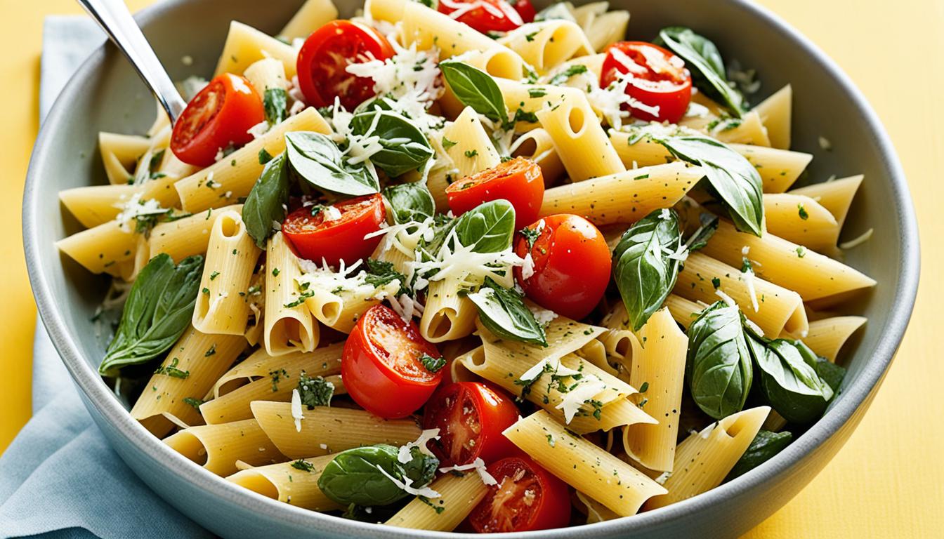 Cheesy Pesto Pasta Recipe for Easy Weeknight Dinners
