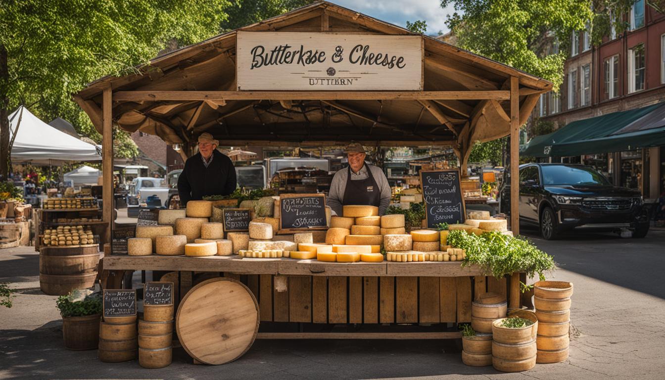 Enjoy Creamy Butterkase Cheese on Your Table!