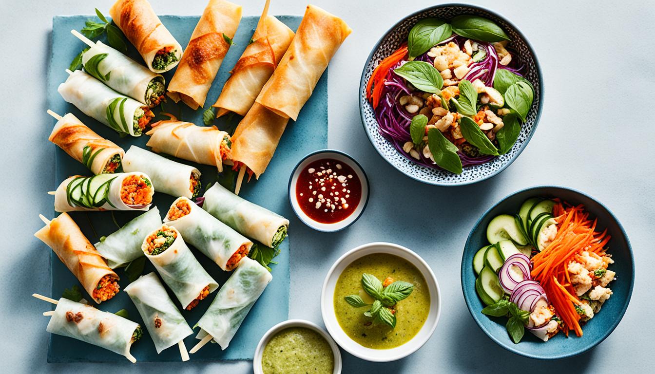 Spicy & Sweet: Chili Mango Queso Fresco Spring Rolls