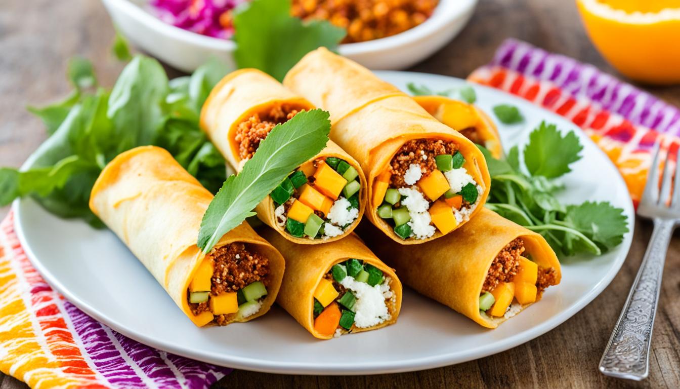 Spicy & Sweet: Chili Mango Queso Fresco Spring Rolls